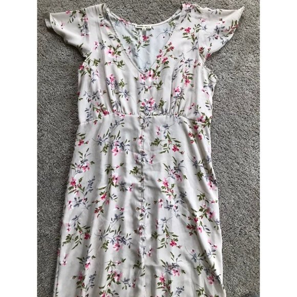 Charmed Hearts | Dresses | Charmed Hearts Womens X Thin Floral Maxi ...